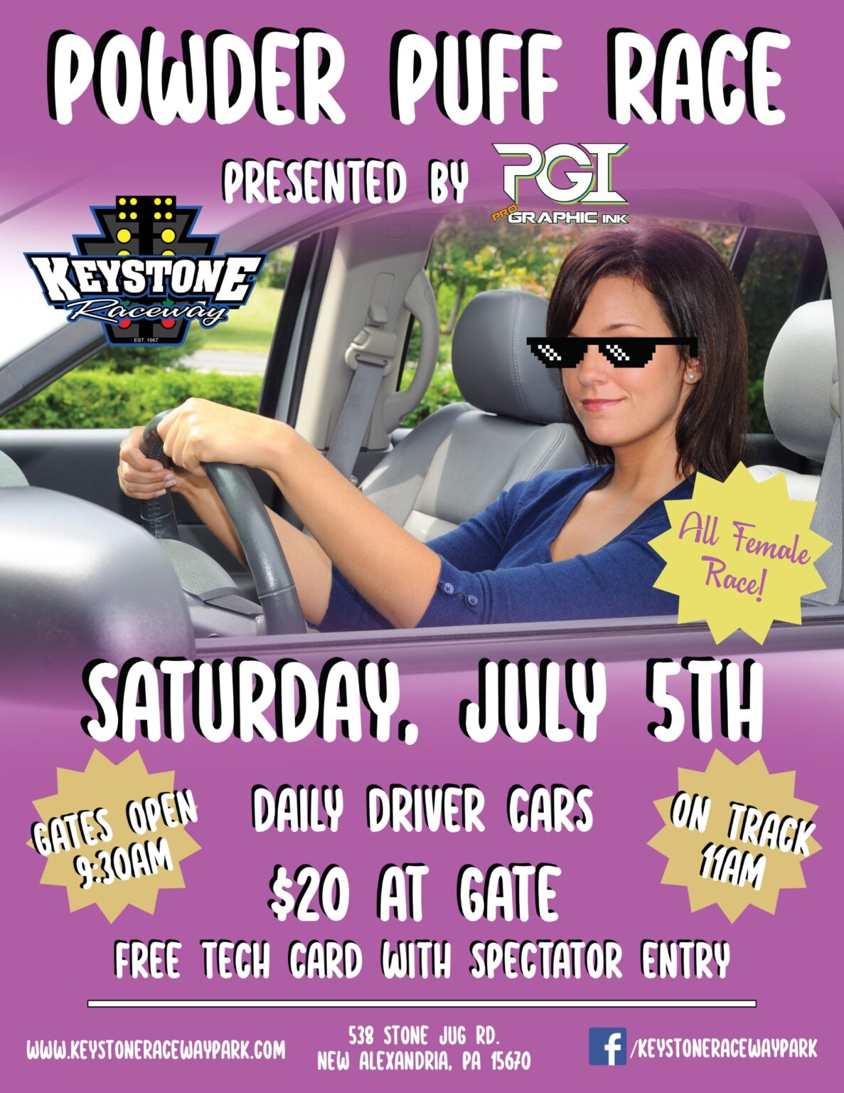 Points Race #7 + Pit Vehicle Class – Keystone Raceway Park